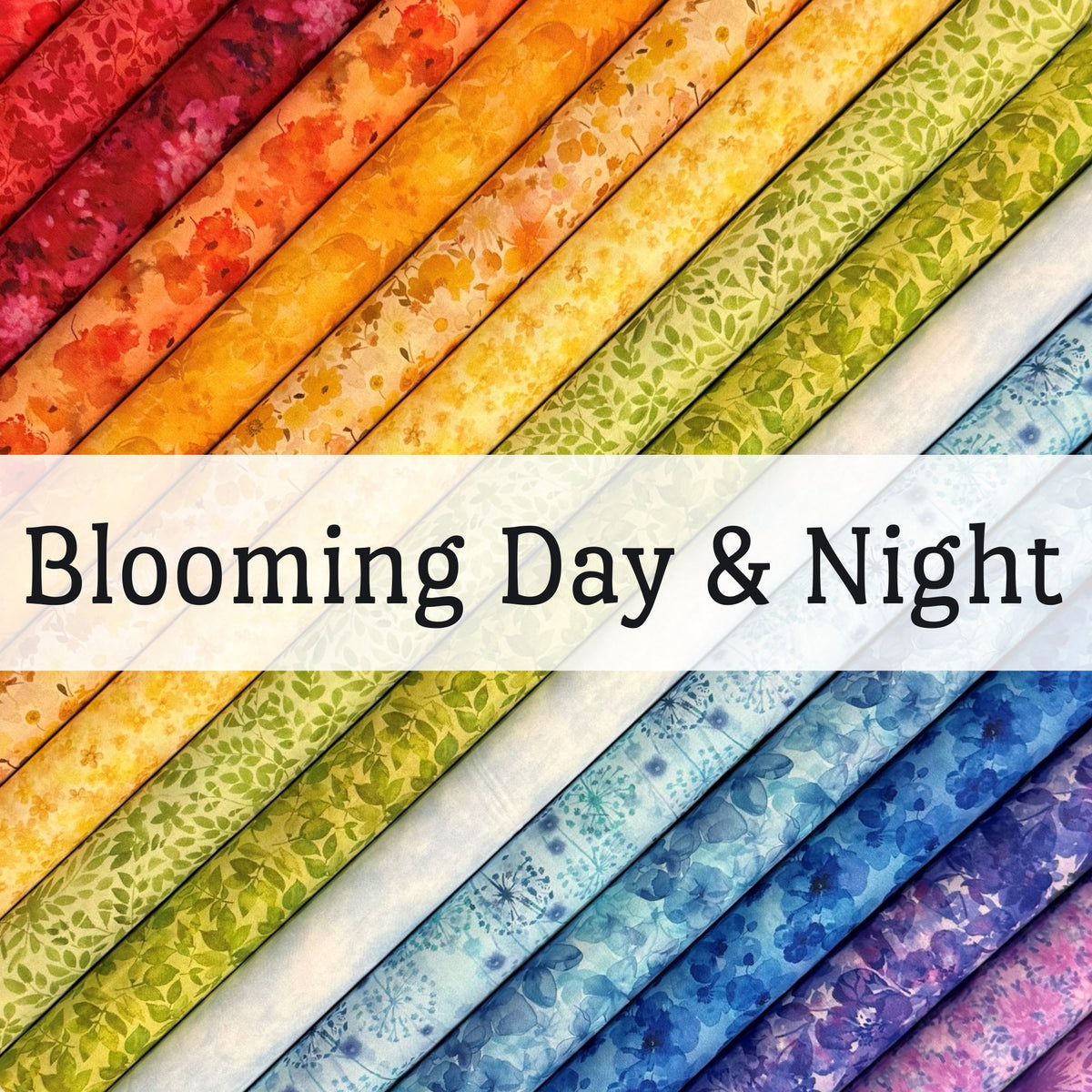 Blooming Day & Night — Fabric Shack